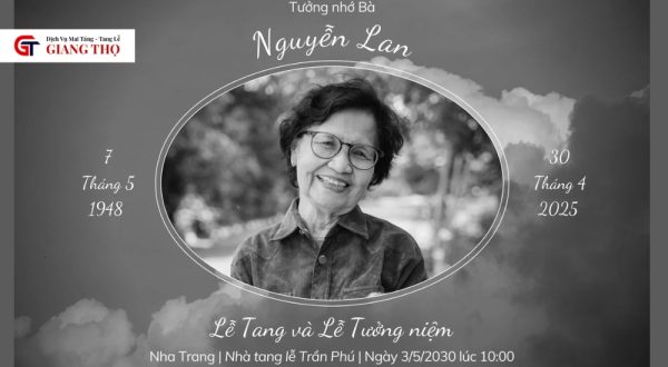 Mẫu thông báo lễ tang online – Viết và đăng thế nào cho đúng?